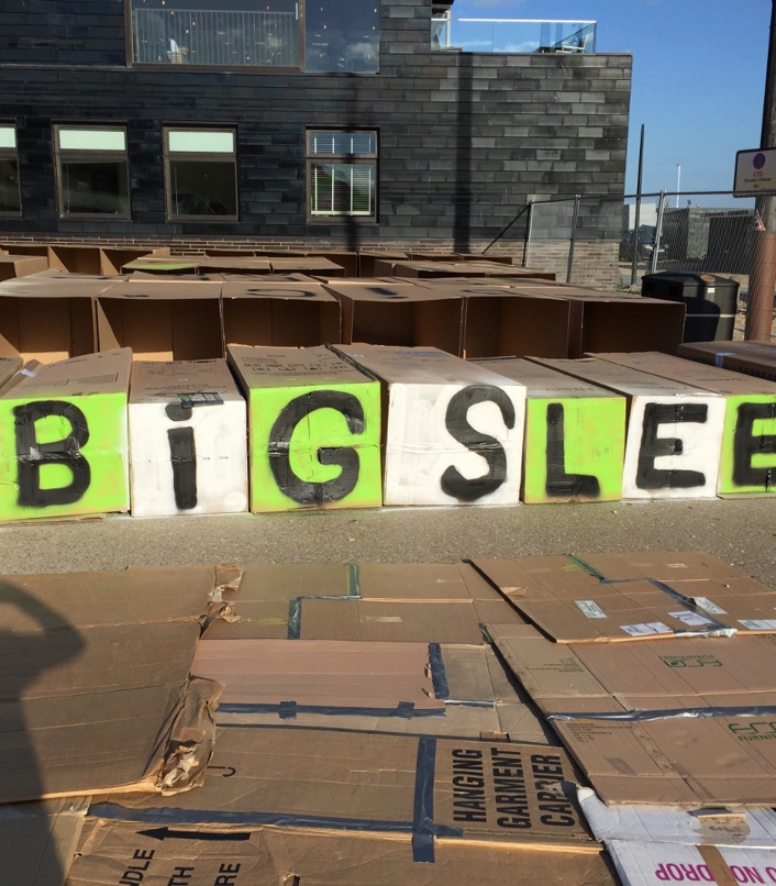 The Big Sleep in a Cardboard Box